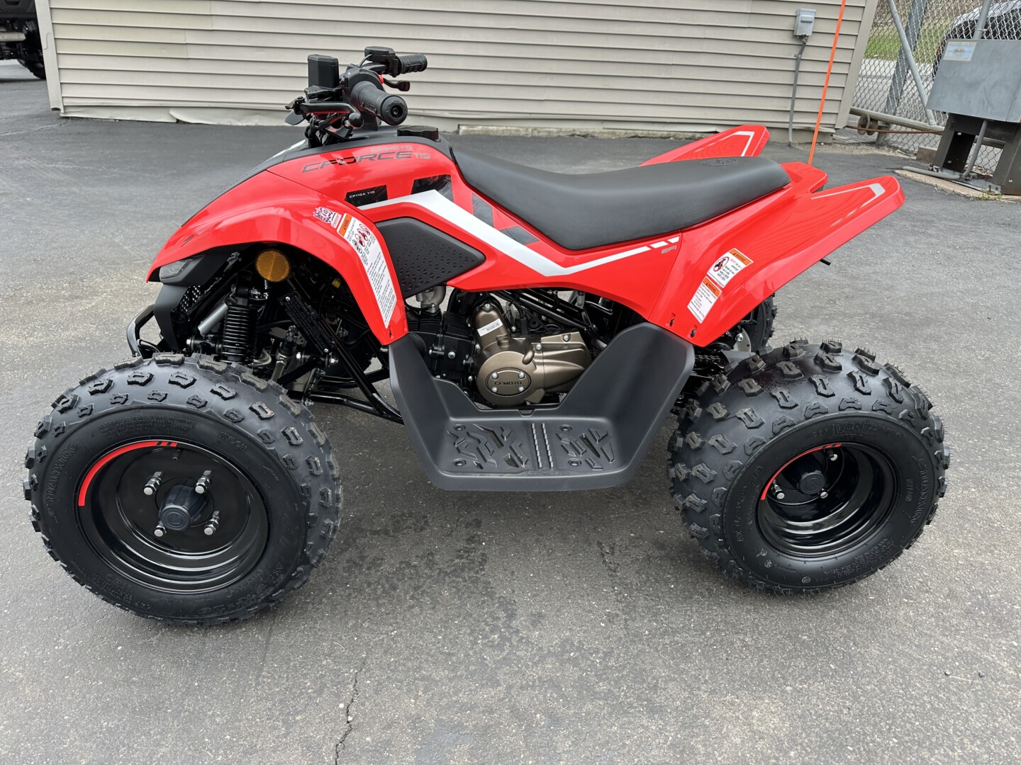 2024 Youth 110 2X4 Kids ATV Rocket Red – ATVs, CF Moto dealer in CT