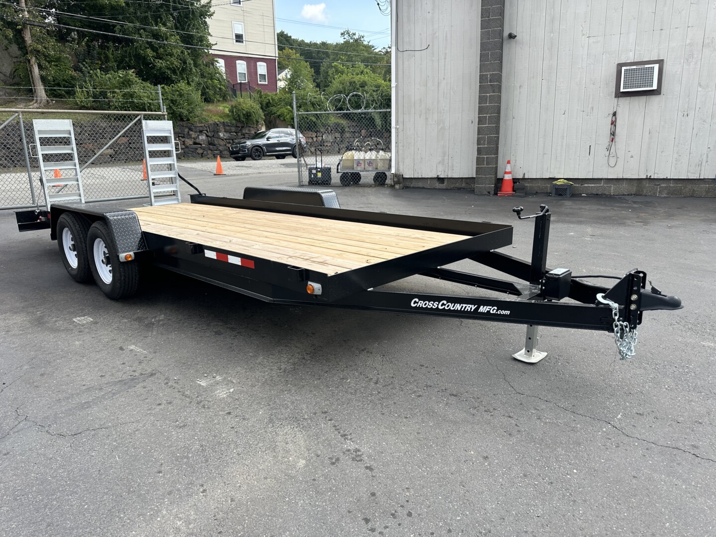 2024 Equipment Trailer 4HD18 7x16 9996 GVW – Cross Country Mfg., Inc ...