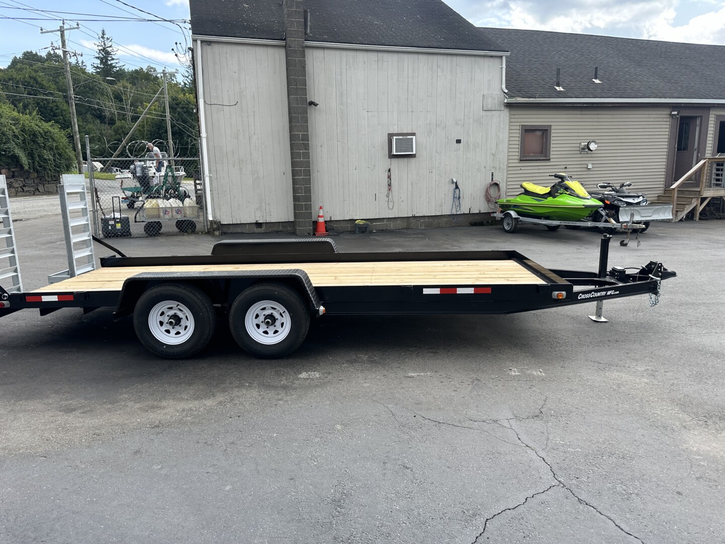 2024 Equipment Trailer 4HD18 7x16 9996 GVW – Cross Country Mfg., Inc ...