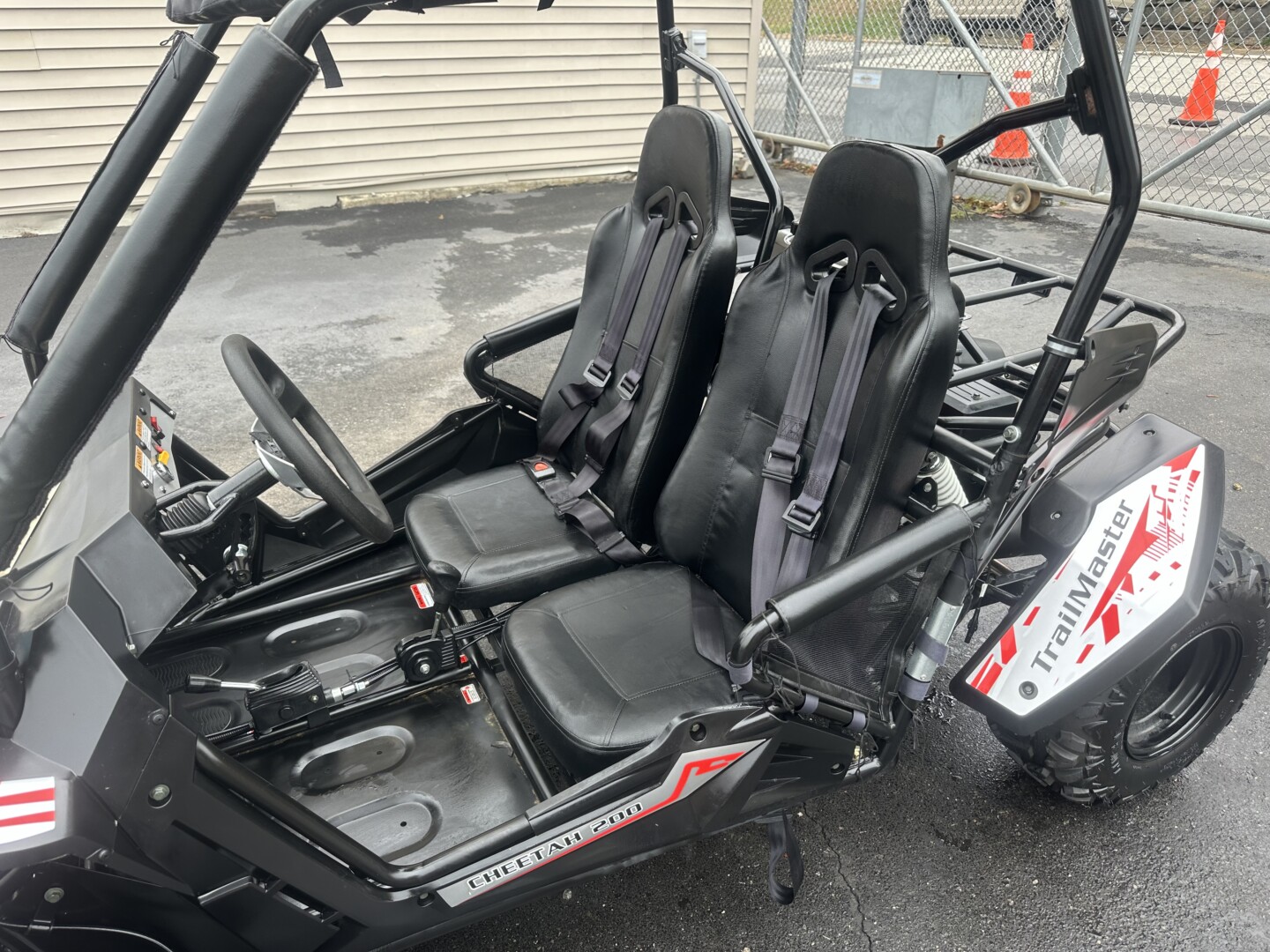 Cheetah 200 Adult/Kids Kart Black/White – ATVs, Go Karts, Side X Sides ...